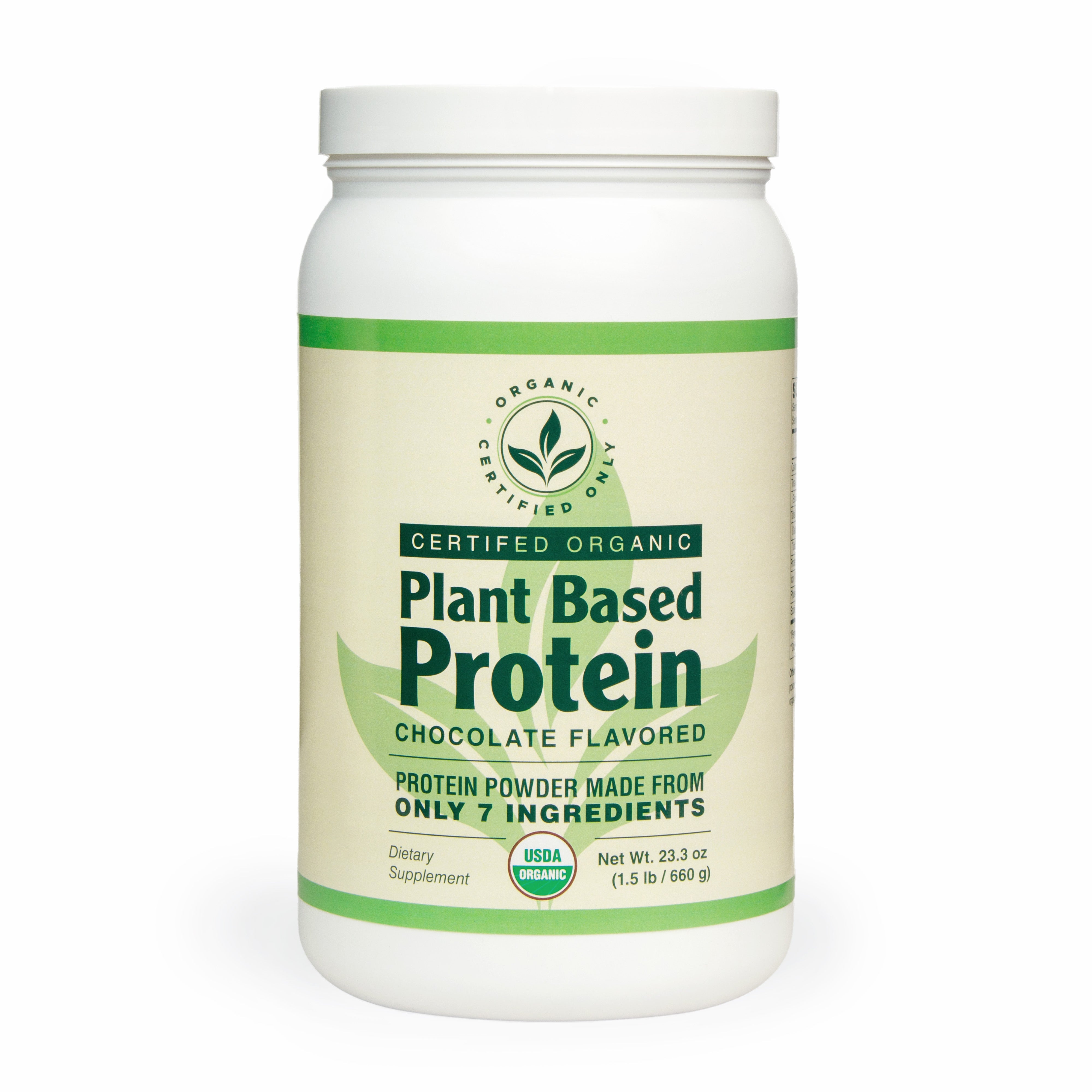 Certified Organic Plant Based Protein - Chocolate – Organic Certified Only